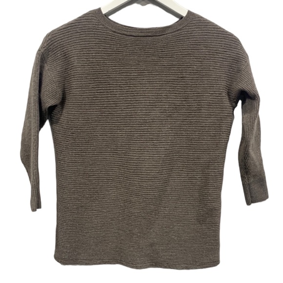 Tahari | Sweaters | Tahari 0 Extra Fine Merino Wool Ribbed Sweater ...